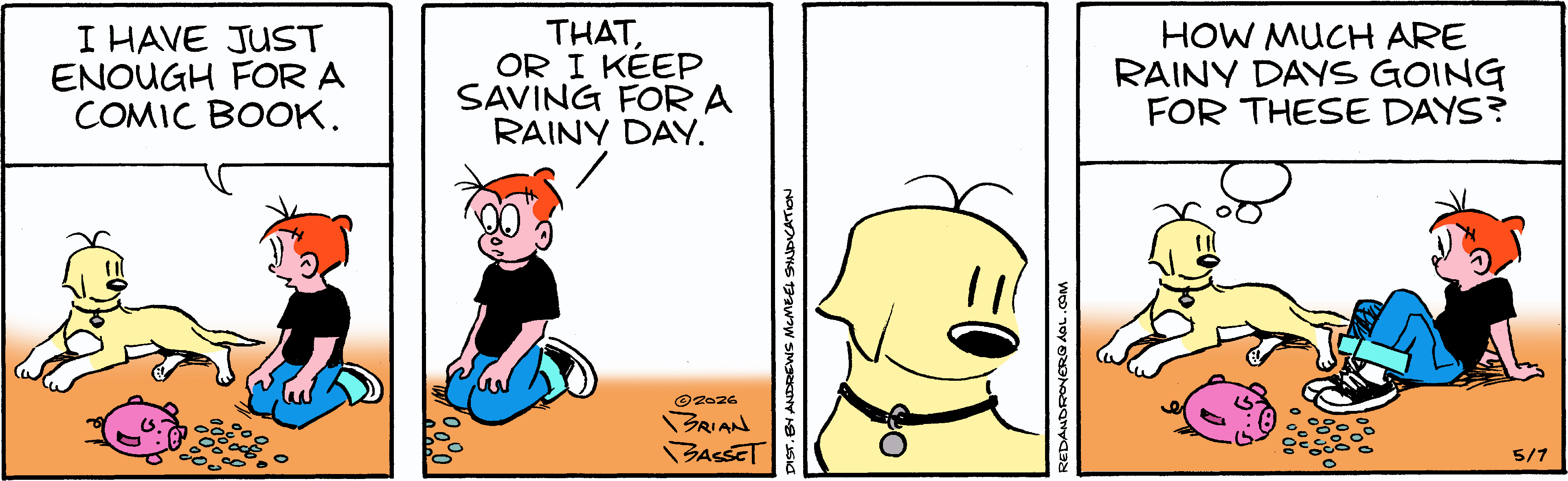 Red and Rover by Brian Basset