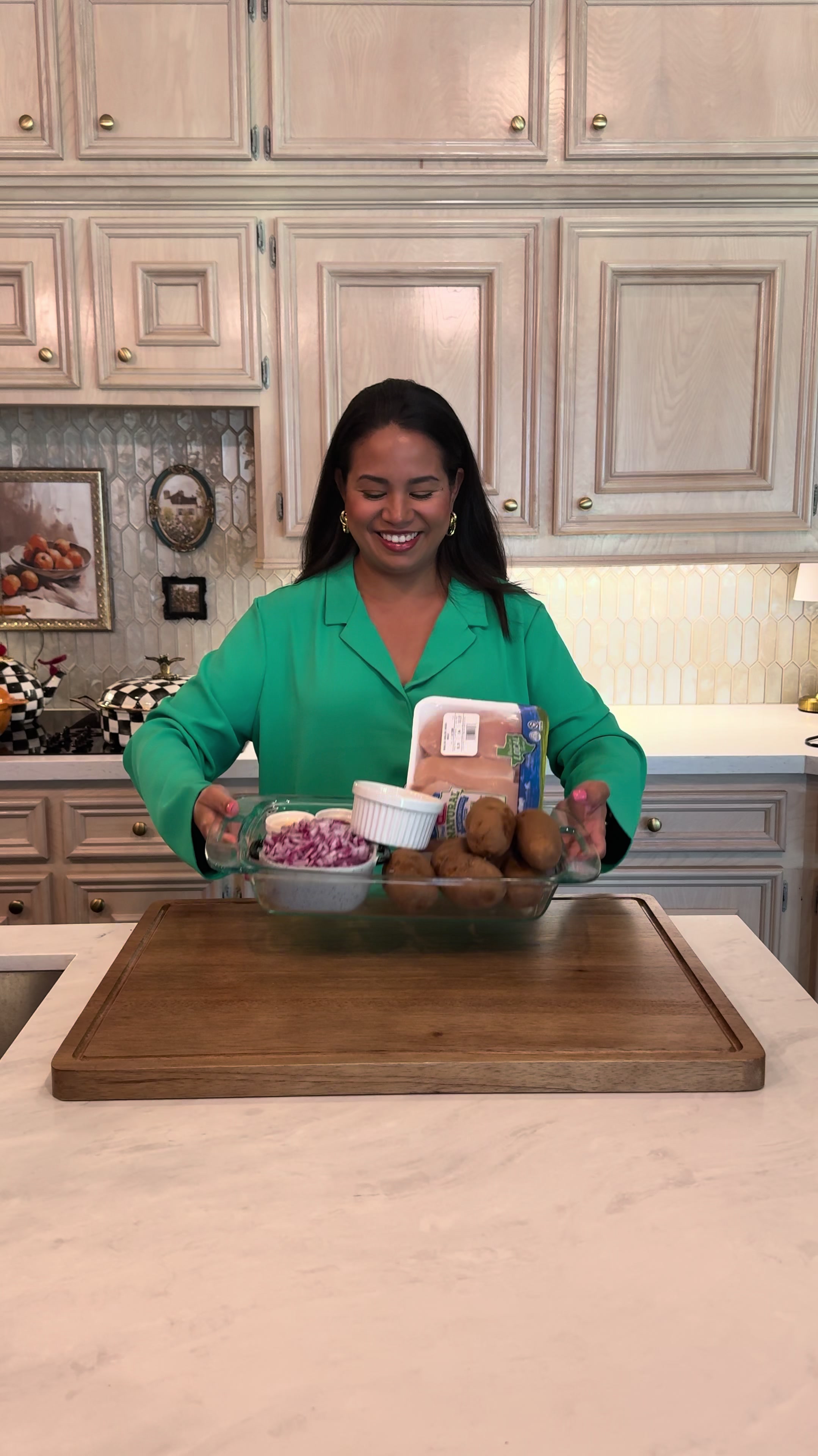 Easy creamy garlic chicken potatoes for weeknight dinner ready in minutes