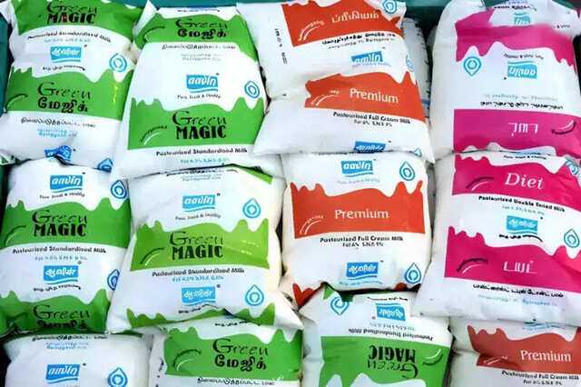 Understanding milk packet color codes in India