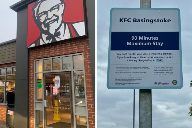 KFC 'did not inform' council before installing 'confusing' new parking ...