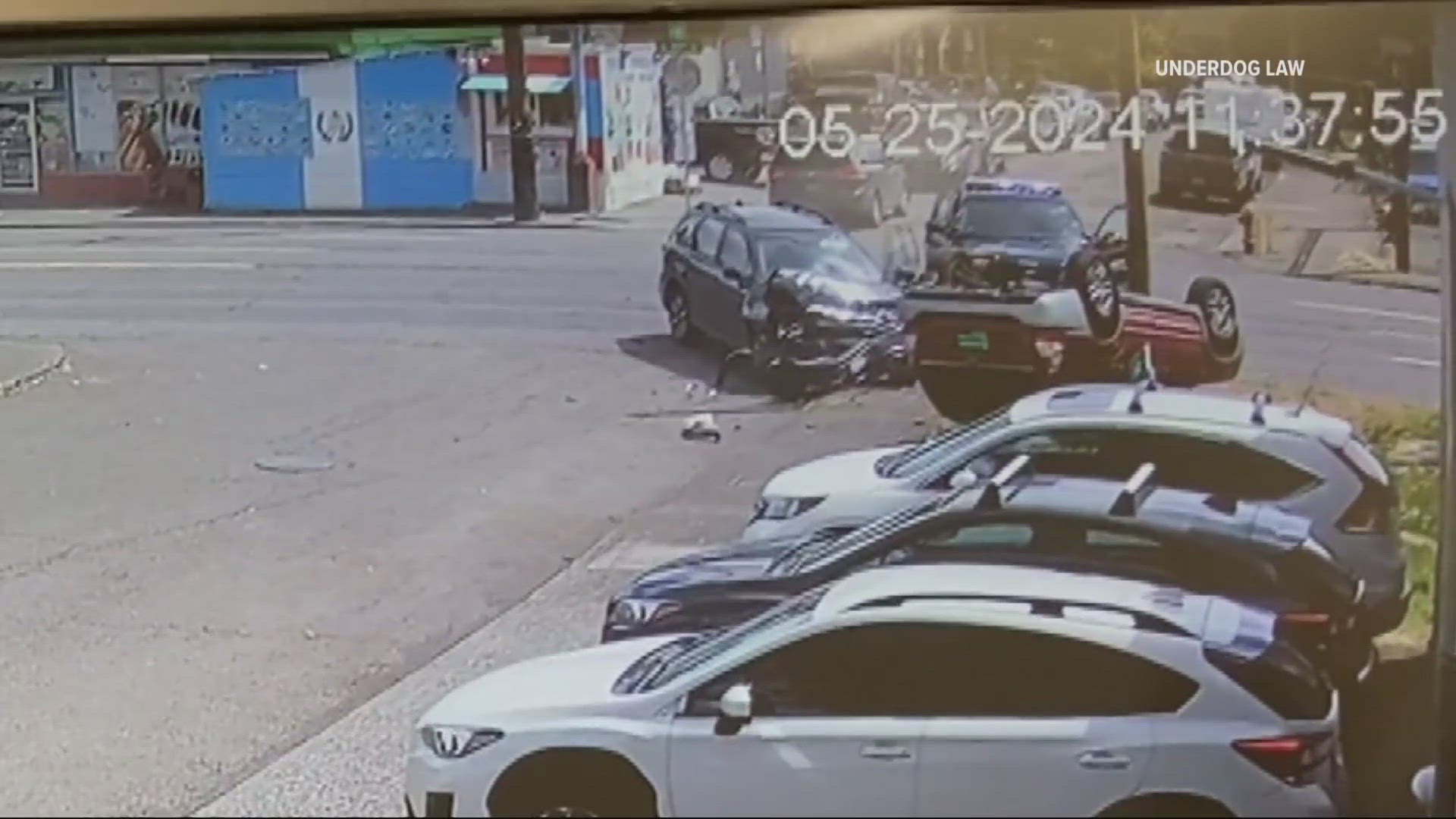 Portland driver sues city, claims police chase led to crash