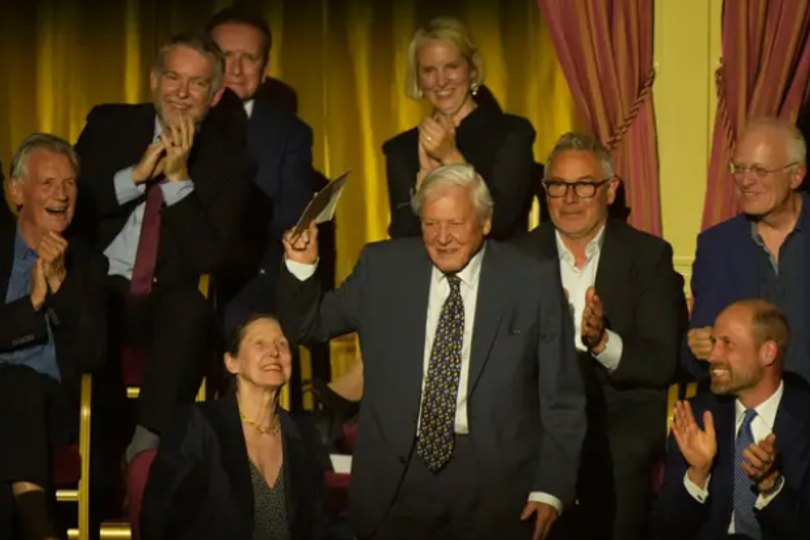 Sir David Attenborough's royal etiquette query after Prince William tribute