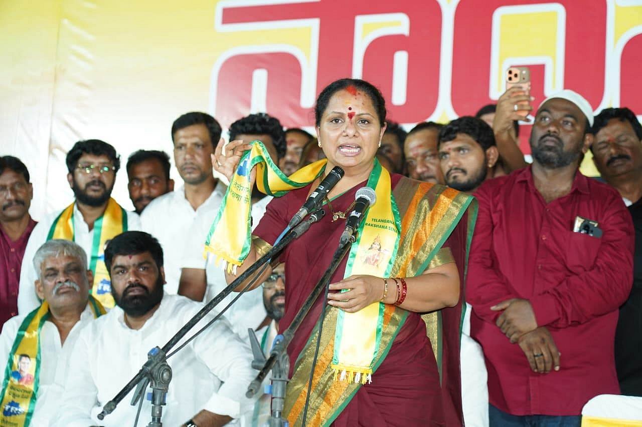 Congress too will be buried if PRLIS is neglected, says TRS leader Kavitha