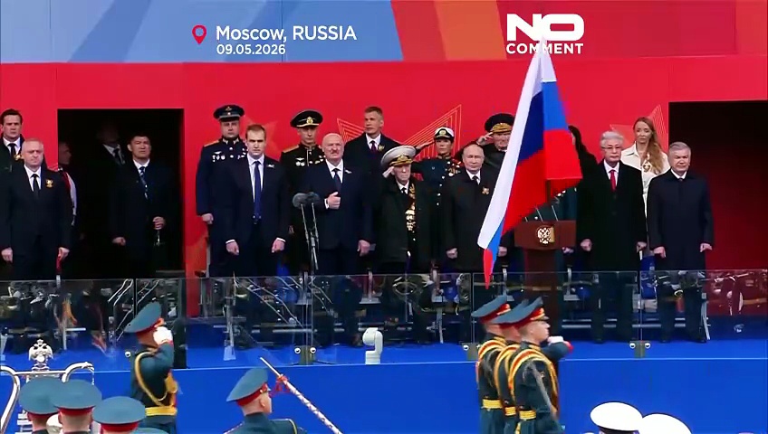 Watch: Putin oversees Russia Victory Day military parade in Moscow