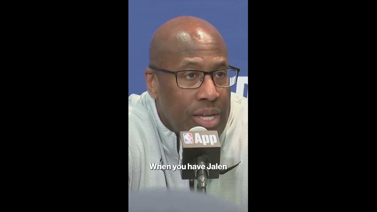 Mike Brown = Linus Jalen Brunson = his blanket