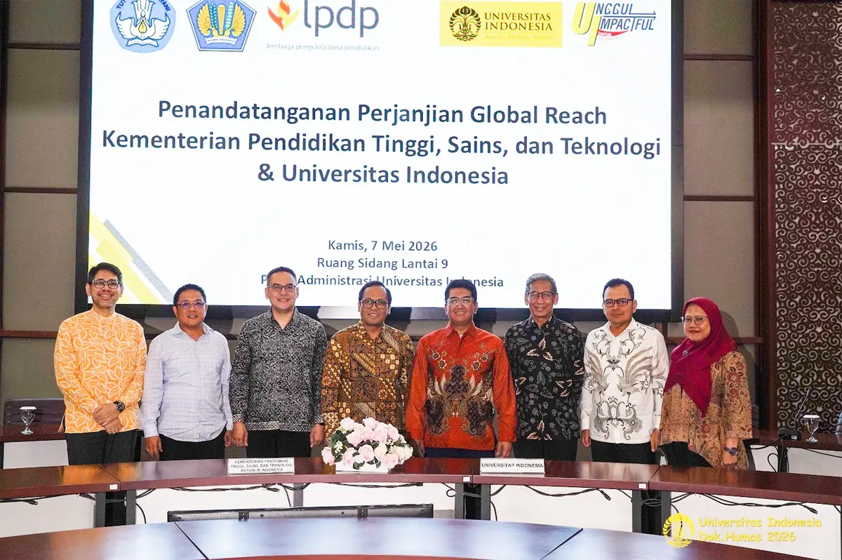 Lewat Program Global Reach, UI Dorong Internasional Riset dan Peringkat ...