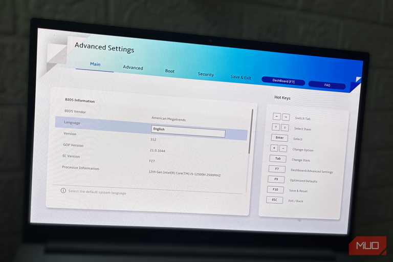 Your CPU is throttling itself, and one BIOS toggle will fix it