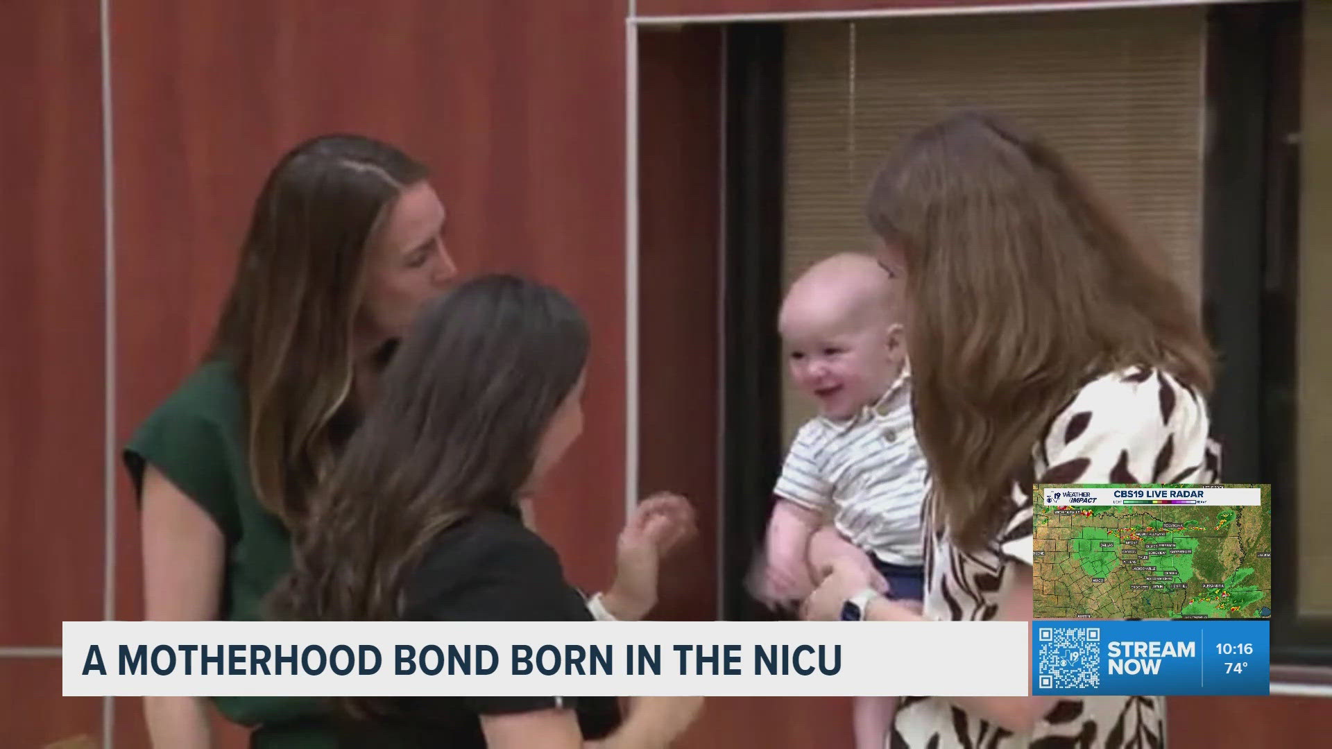 NICU friendship reunites two moms, babies, and care team