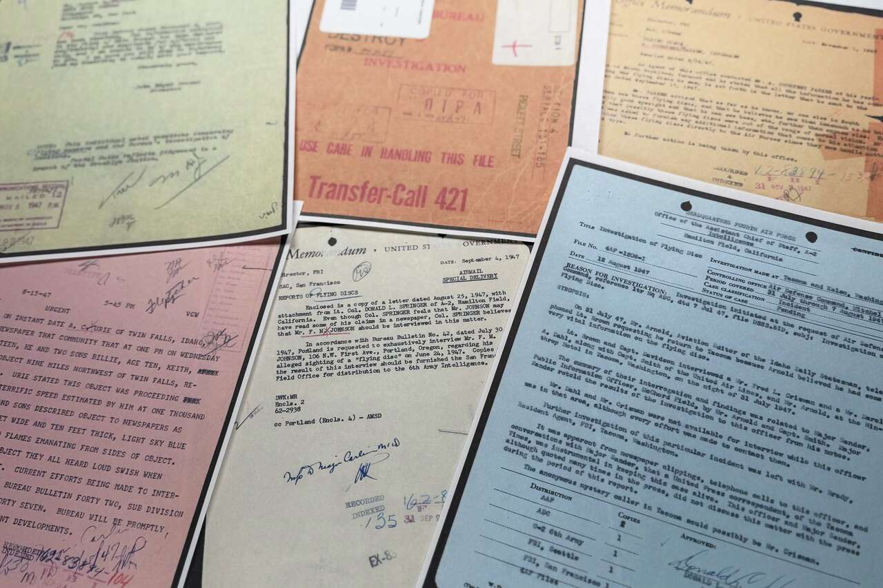 Pentagon UFO files include a Connecticut scientist's 1947 theory on ...