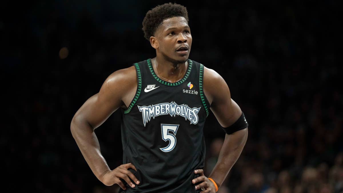 Anthony Edwards dedicates 36-point game to late mother on emotional ...
