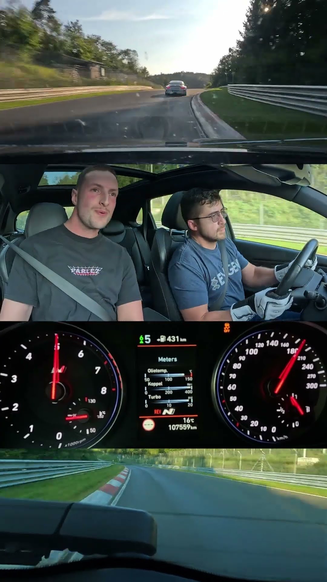 This Hyundai i30 N hits 240 km/h at Nürburgring track