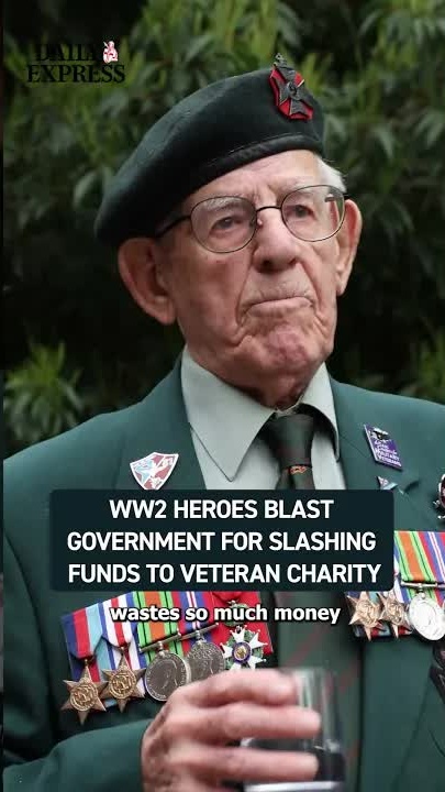 WWII veterans condemn funding cuts for remembrance visits