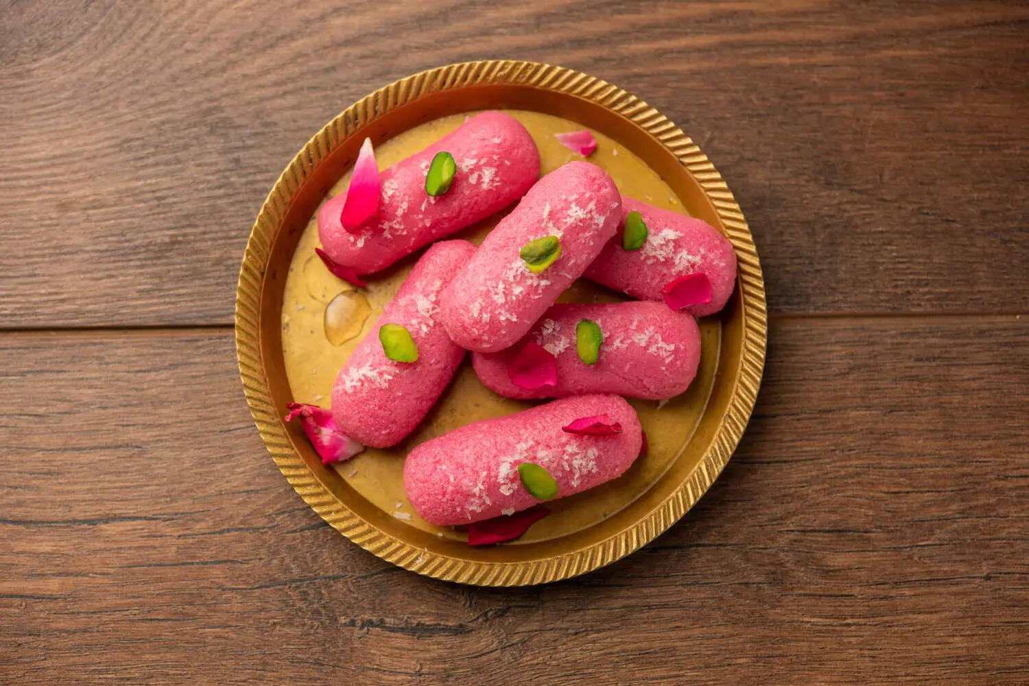 Bengali pink chum chum recipe that melts in your mouth