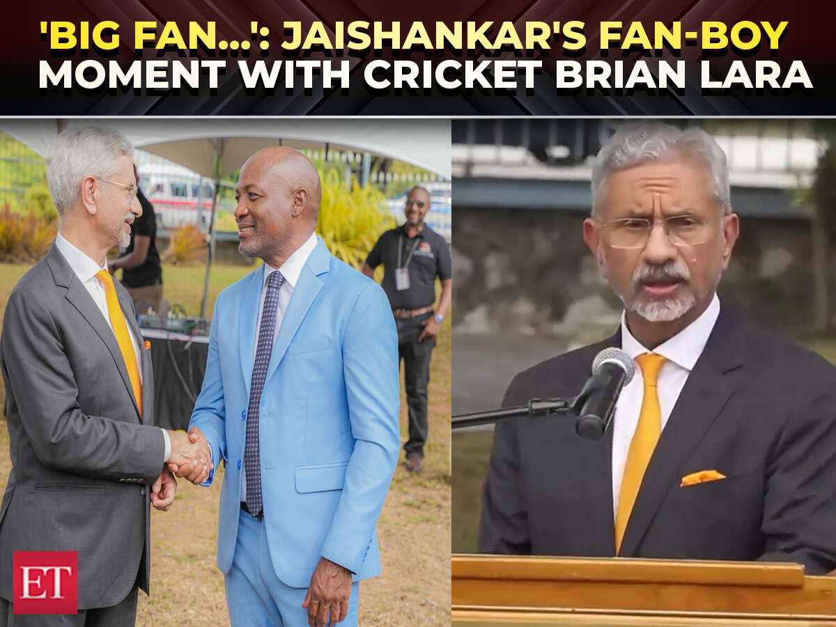 I didn't realise the honour: S Jaishankar's fan-boy moment with cricket ...