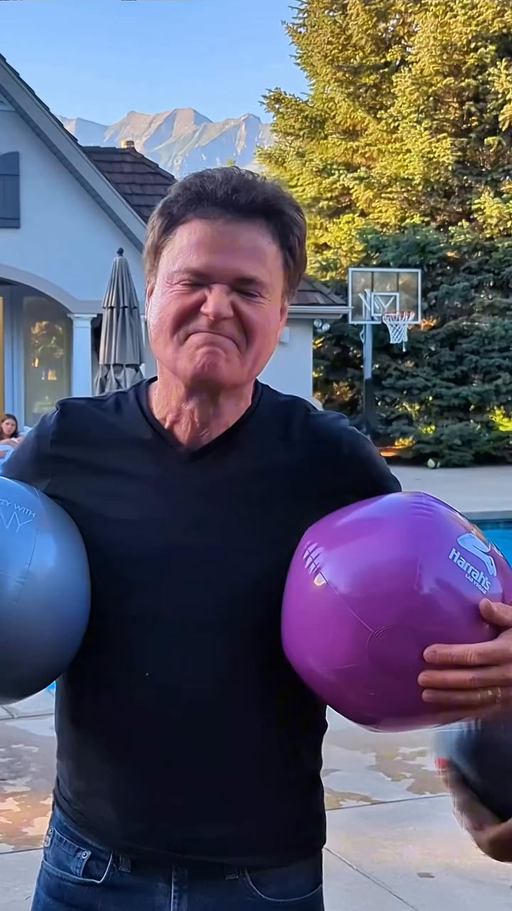 Watch: Donny Osmond shares rare glimpse of adorable grandchildren