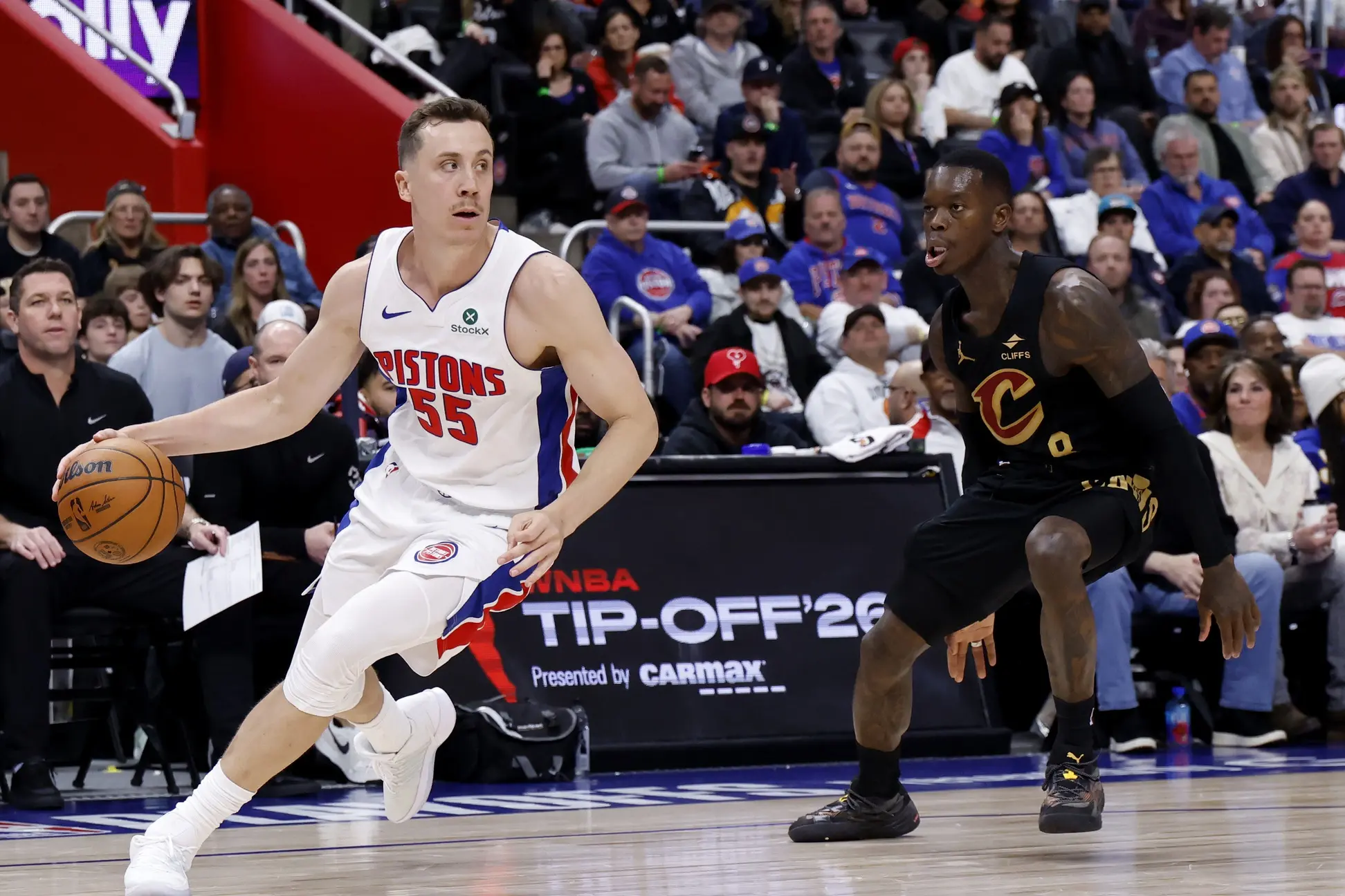 Pistons’ Duncan Robinson playoffs surge is turning Detroit into a real ...