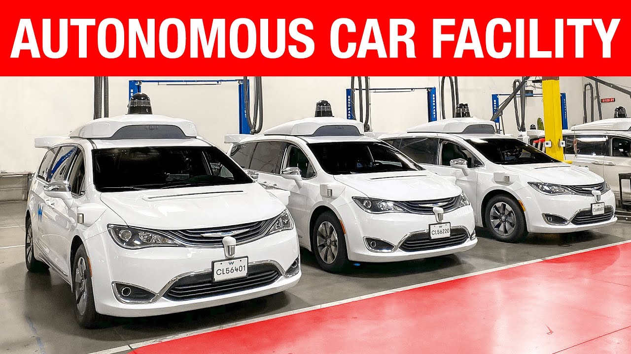 Inside Google's Waymo self-driving car facility