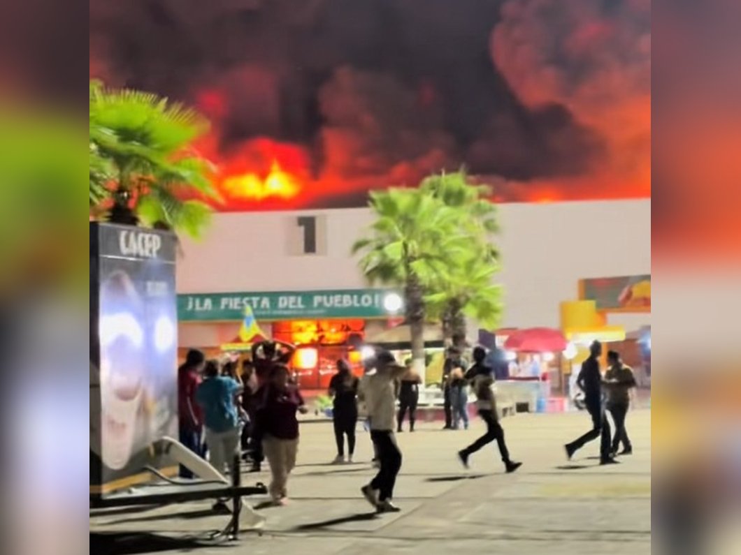Massive wall of flames: Five dead in fairground fire