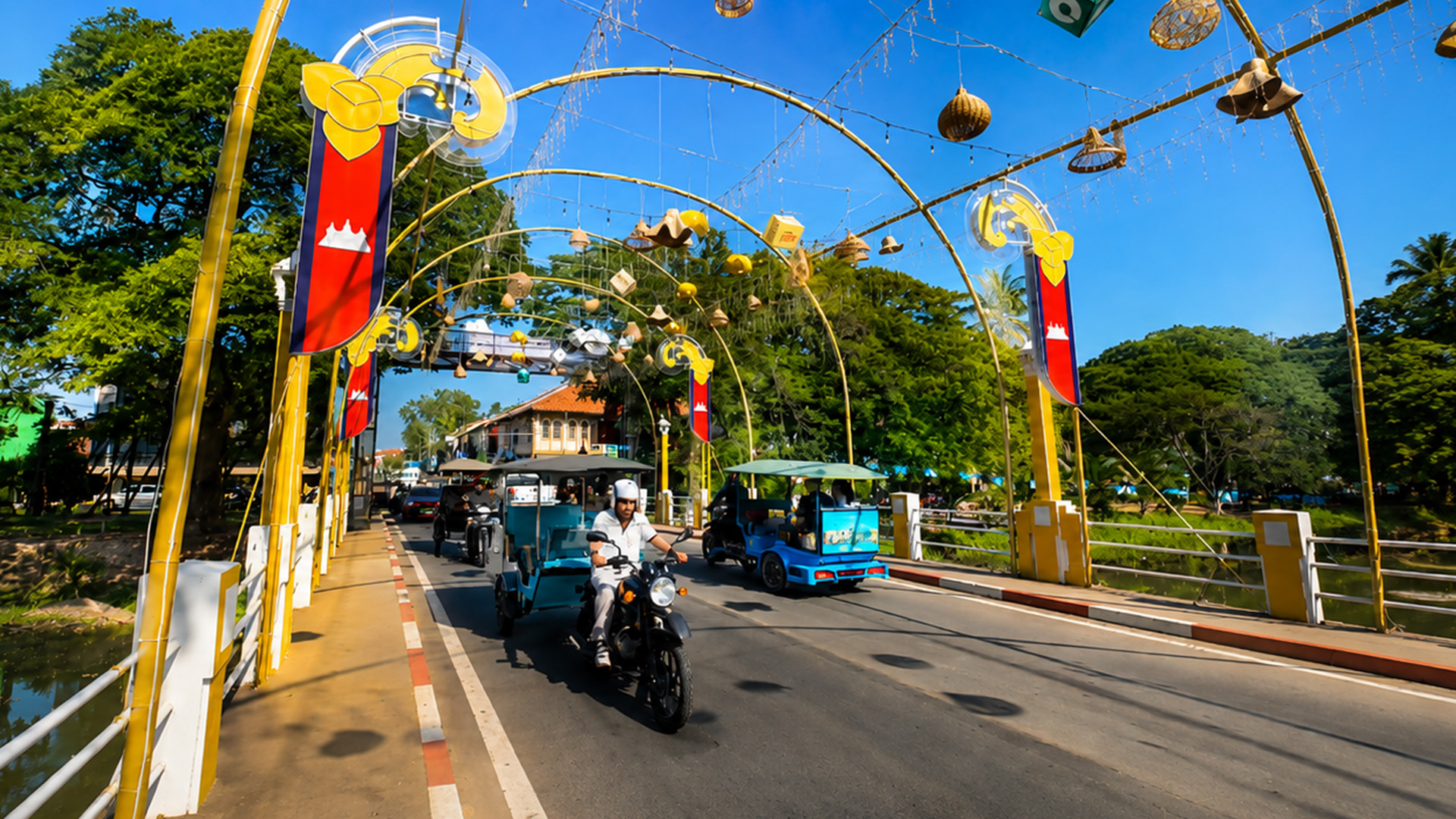 Walking through the heart of Siem Reap Cambodia