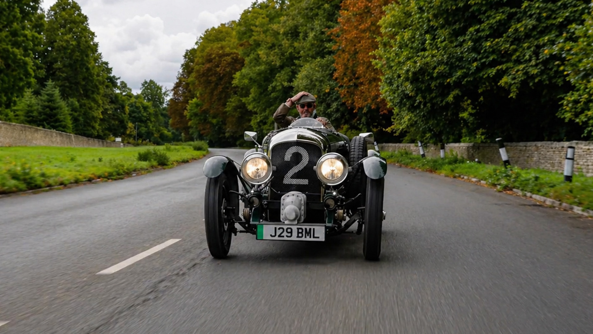 Vintage style Bentley Blower feels special on the road