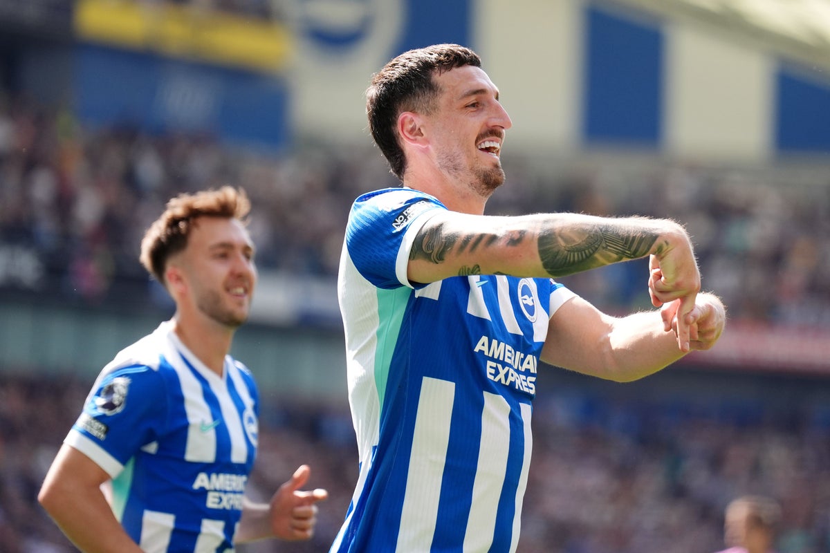 Brighton score record goal and get European bid on track in Wolves win