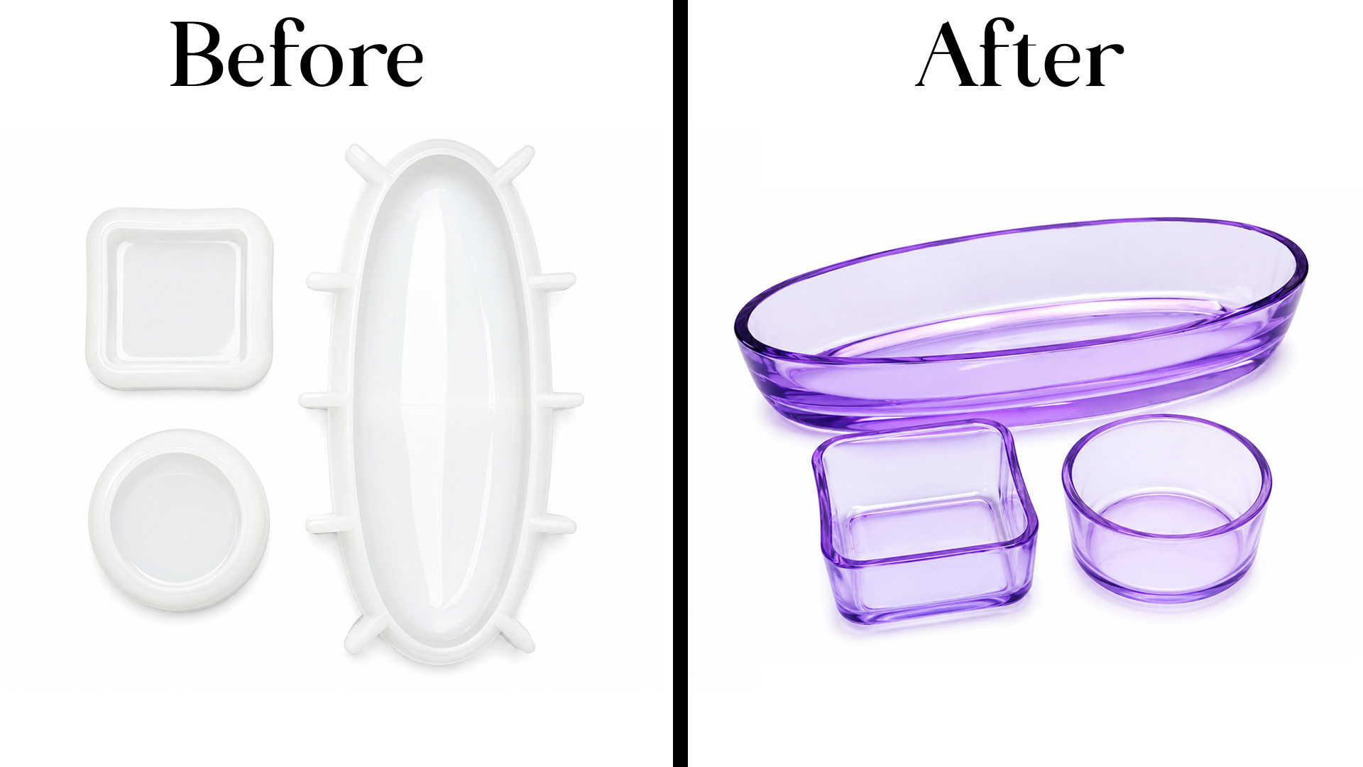 How to make resin look like real glass