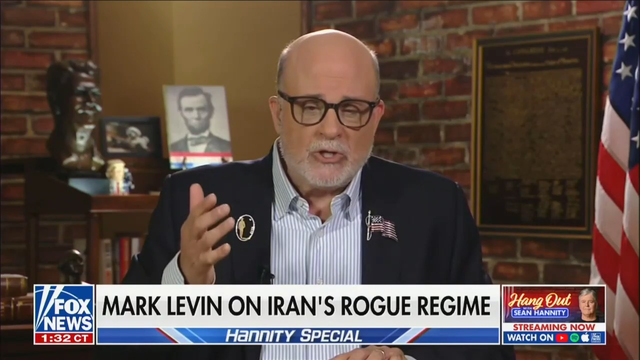 For God’s sakes! Fox’s Mark Levin urges the Trump admin to arm the ...