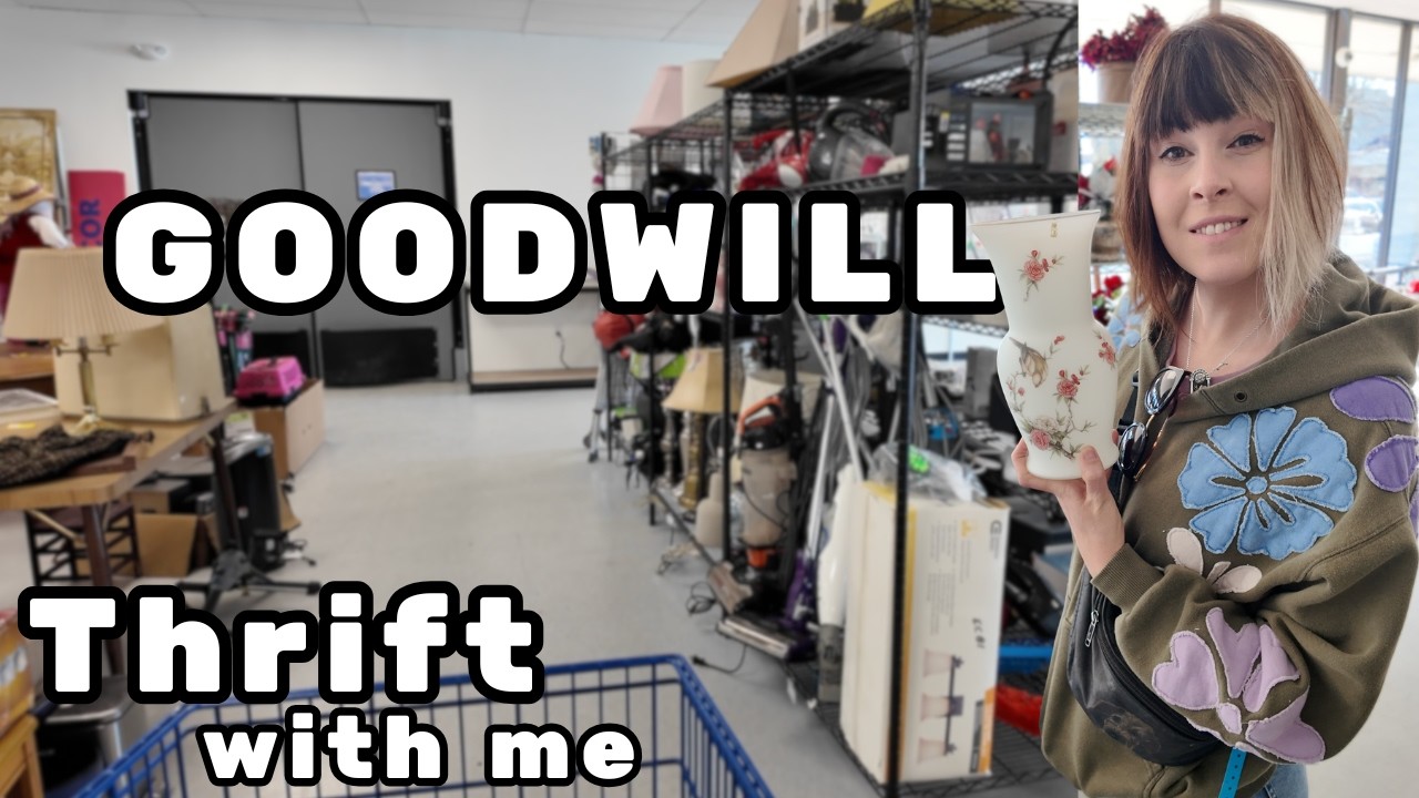 Watch what happens when my thrift store hunt leads to some bizarre finds