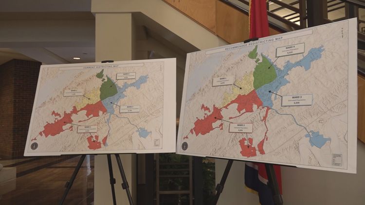 Morristown City leaders considering changes to ward map