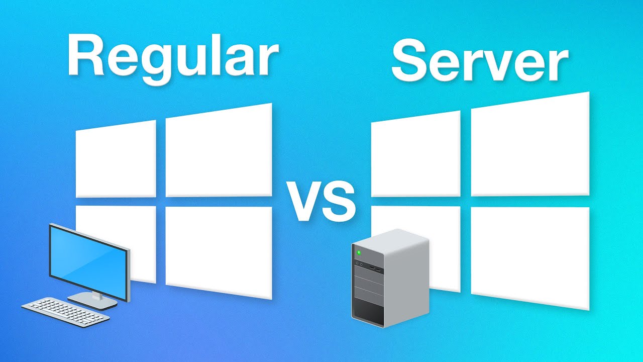 Find out how Windows Server differs from regular Windows systems