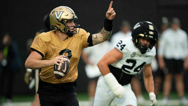 Post-spring Vanderbilt football depth chart preview: Jared Curtis and ...