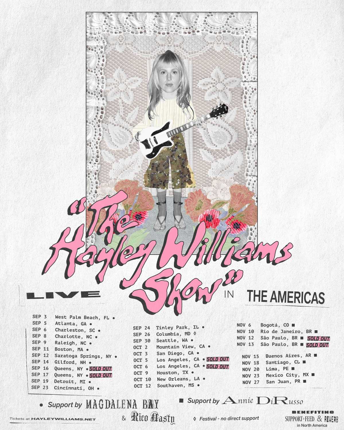 Paramore frontwoman Hayley Williams expands solo tour with a stop in ...