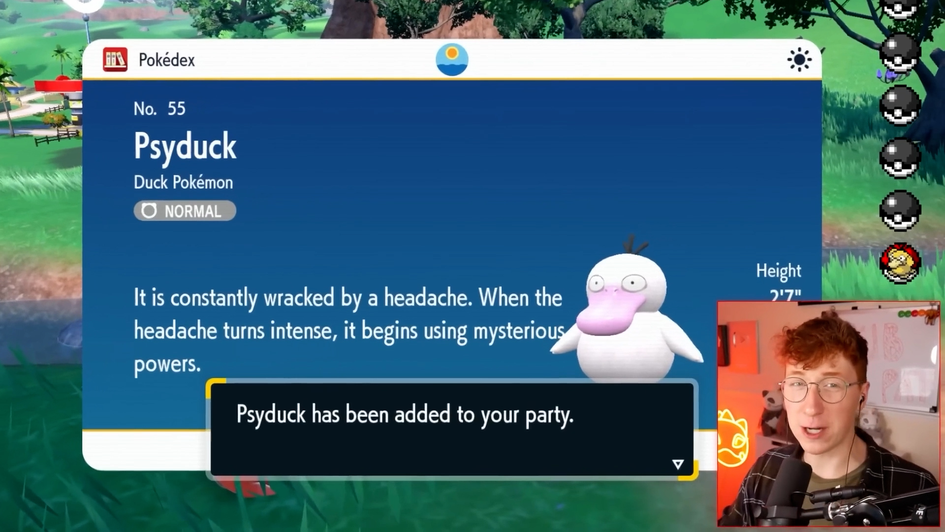 He gives Pokémon new types they were never meant to have, then battles