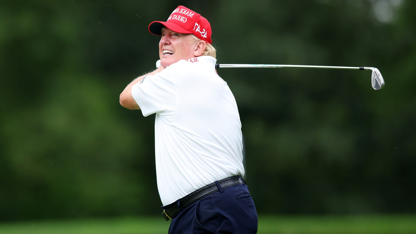 Trump’s viral golf chip sparks conversation after latest Biden jab