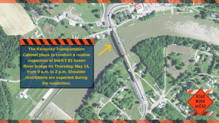 Inspection of Calhoun Bridge planned for Thursday