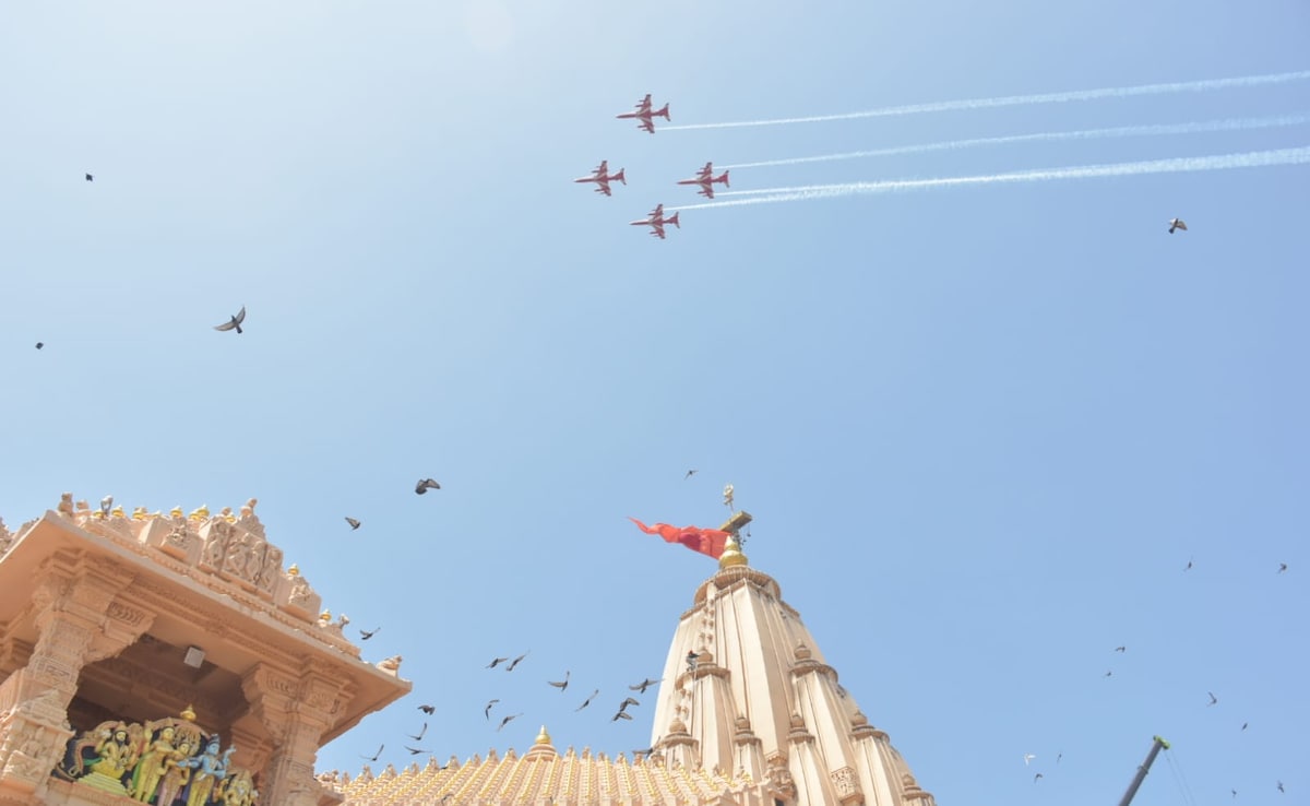 Loops, rolls, tricolor sky: Air Force's Suryakiran show set for Somnath ...