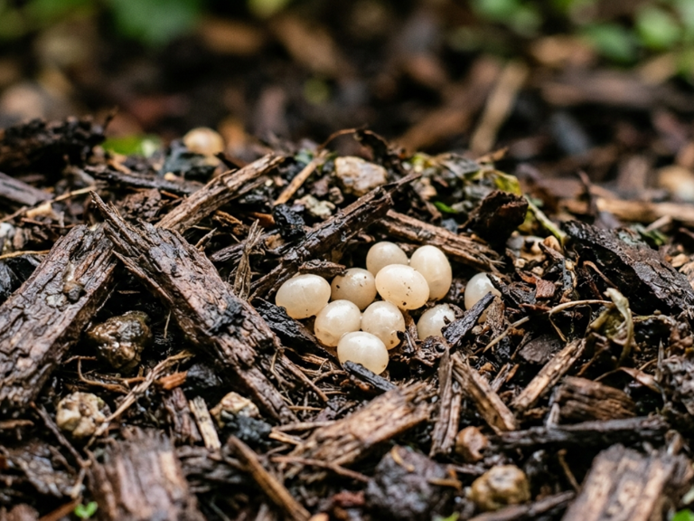 Found tiny white balls in mulch? Here’s why experts say don’t touch ...