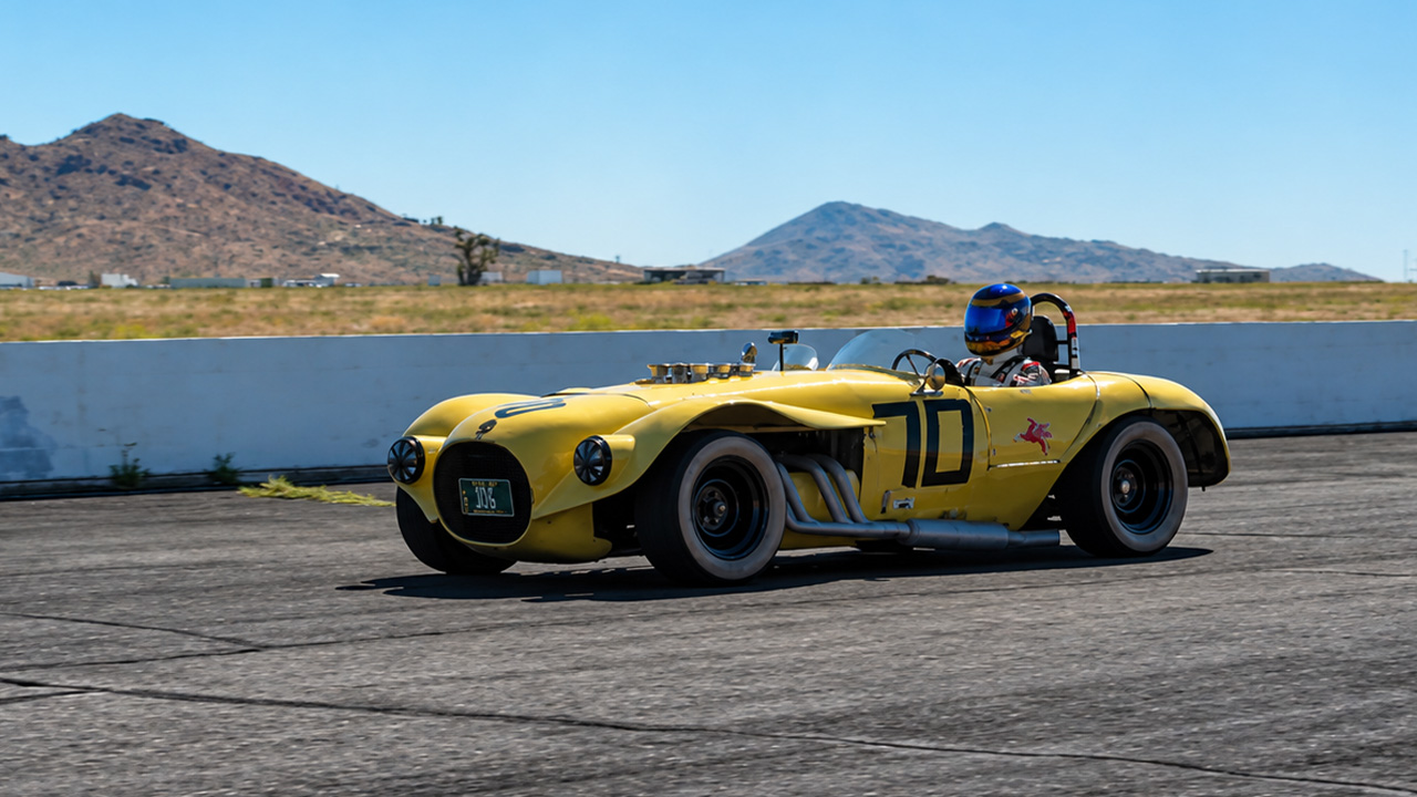 Iconic hand built race car that defeated luxury brands