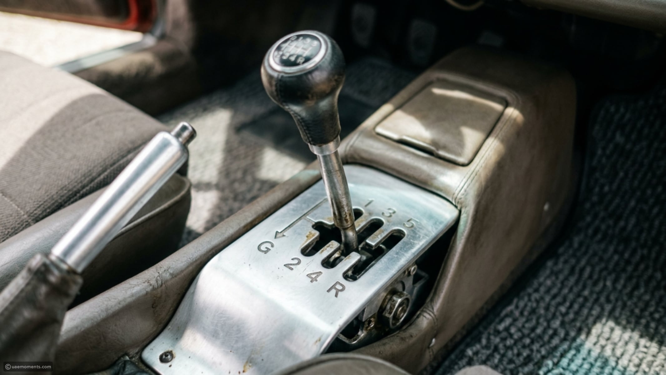 What does 'G' mean on a manual gear shift?