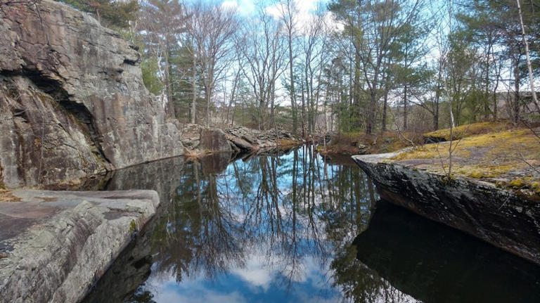 New York's once-thriving quarry is now a scenic nature preserve with ...