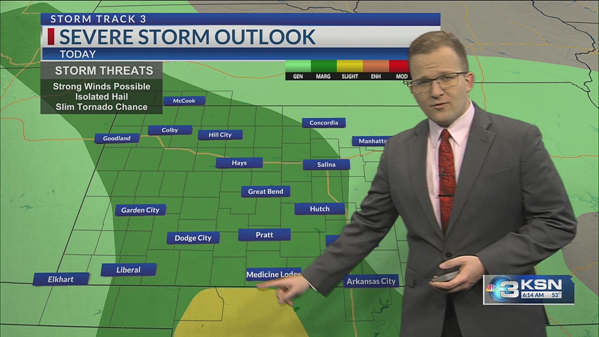 Storm Track 3 forecast: A few storms Saturday, rain lingers Sunday morning