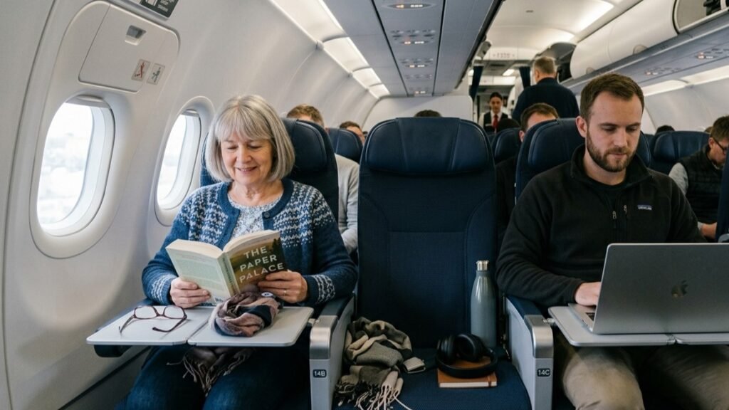 What flight attendants really want you to do with an empty middle seat