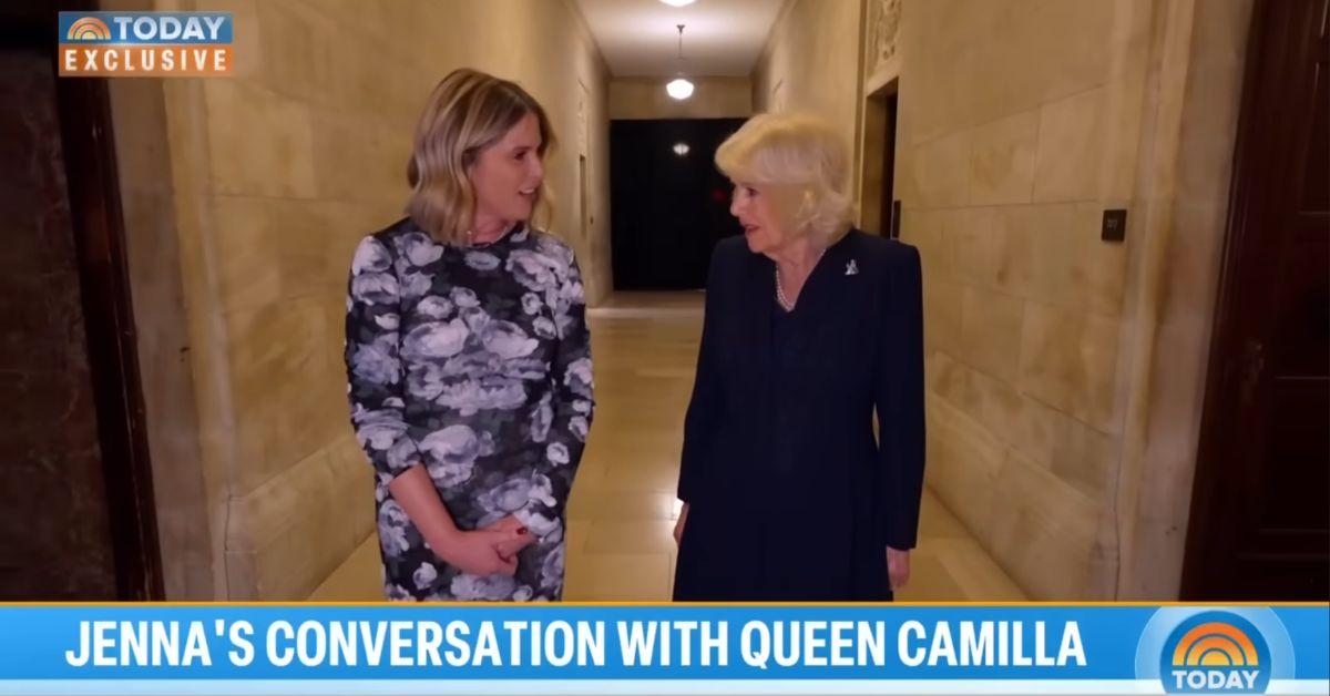 Queen Camilla has 2-word answer after meeting with Donald and Melania ...