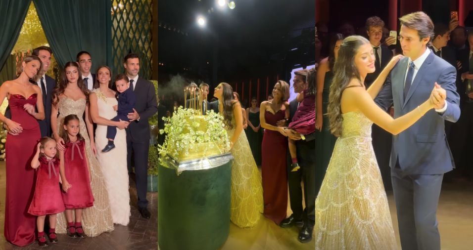 Filha de Kaká faz 15 anos e ganha festa com show de Luan Santana; confira