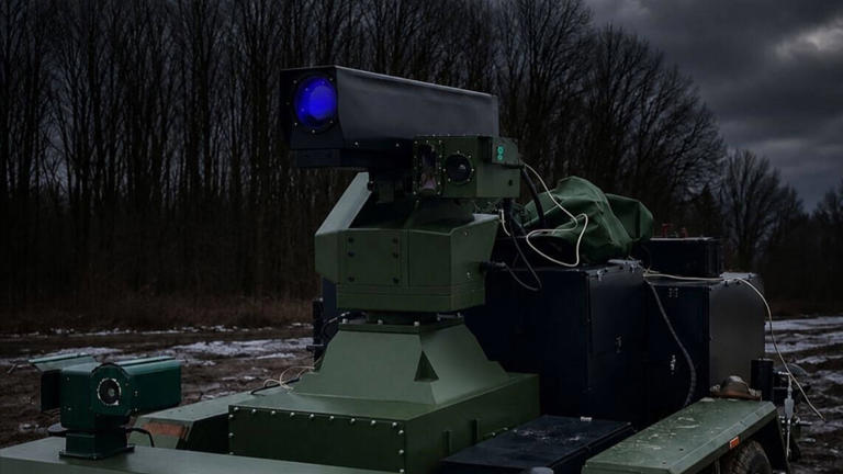 Ukrainian anti-drone laser system with 16400-foot engagement range ...