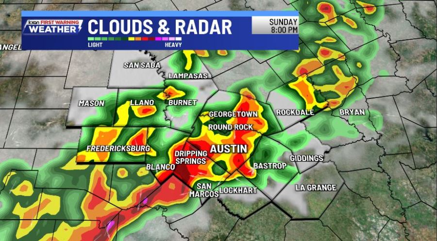 Isolated strong storms, higher severe risk tomorrow