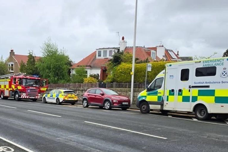 Massive Edinburgh emergency response in ongoing incident as path taped off