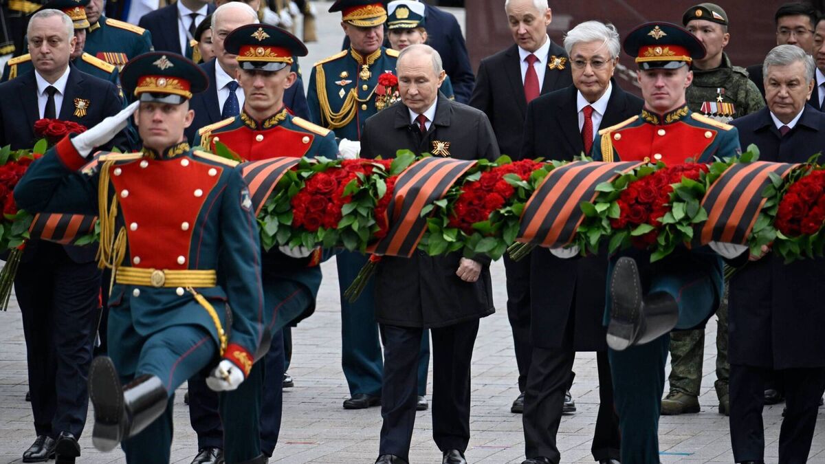 Tight security as Moscow marks Victory Day with Red Square parade
