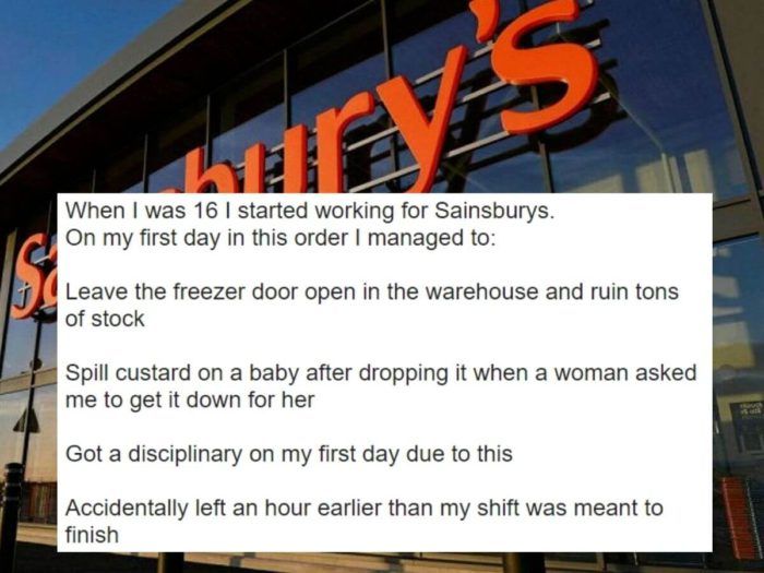People admit their most embarrassing first day at work moments