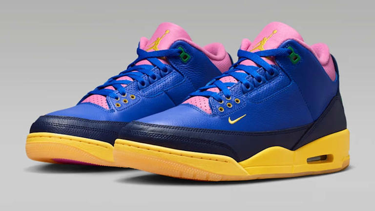 The Air Jordan 3 'Brazil' kicks off World Cup countdown